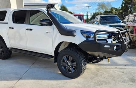 AIR INTAKE SNORKEL TOYOTA HILUX 125/126 SERIES 07-2015-2022 – Wally Customs