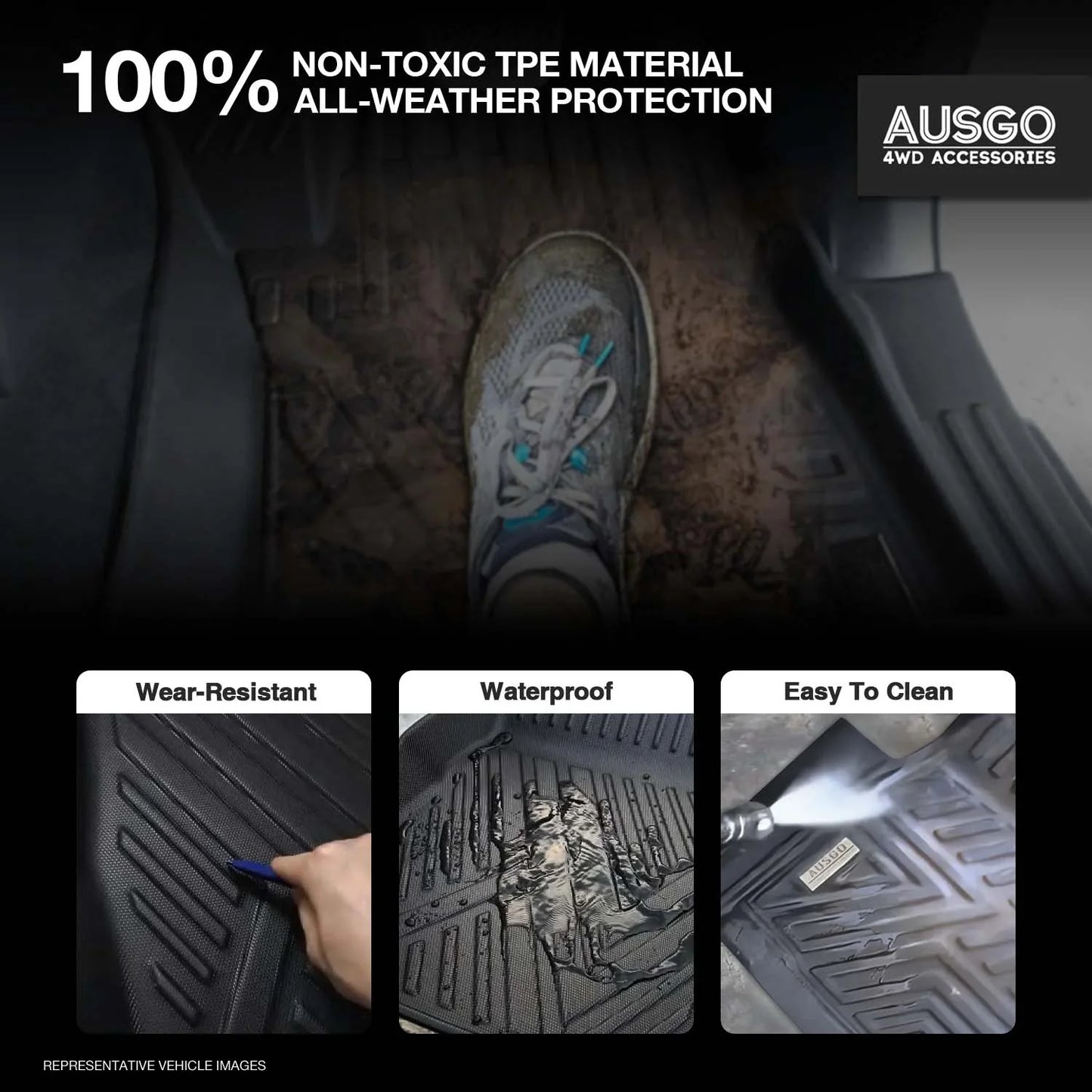 4WD FLOOR MATS - TOYOTA LANDCRUISER 80 SERIES – Wally Customs