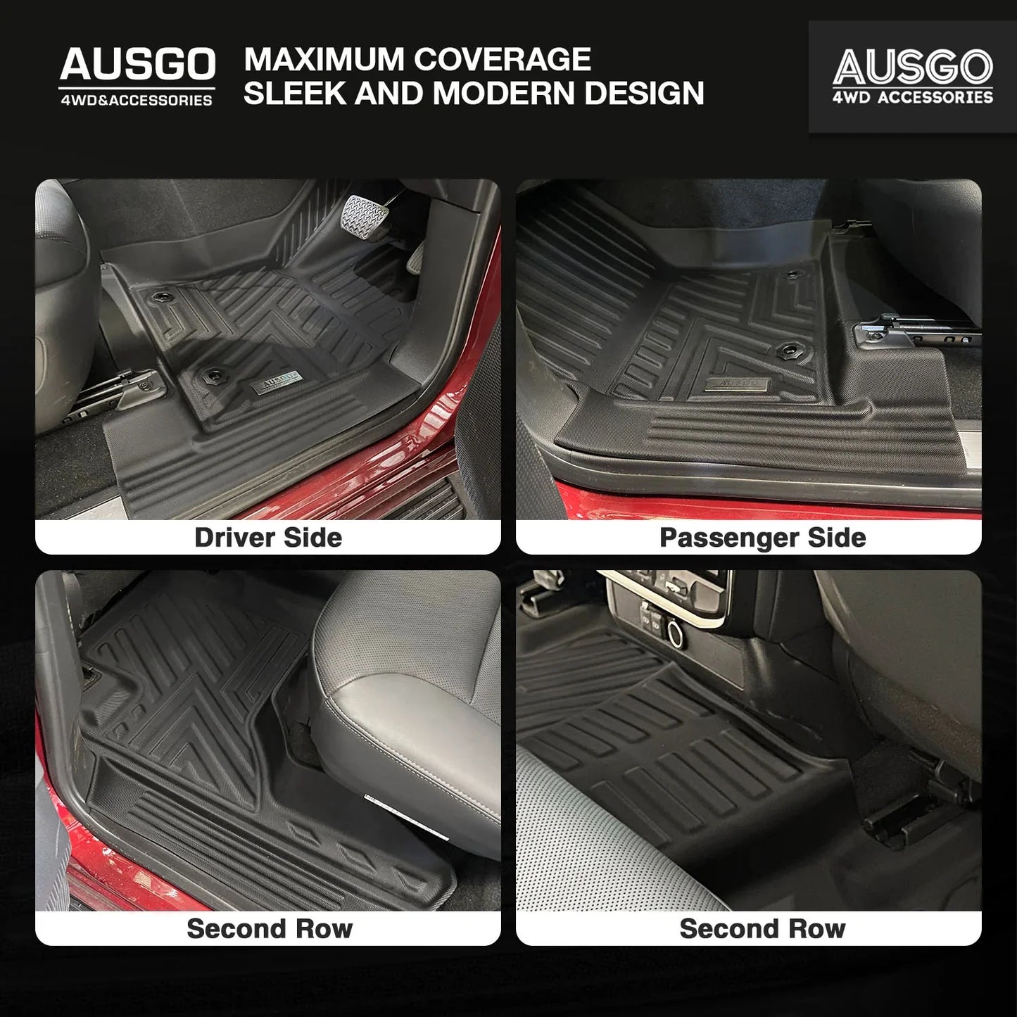 4WD FLOOR MATS - TOYOTA LANDCRUISER 300 SERIES – Wally Customs